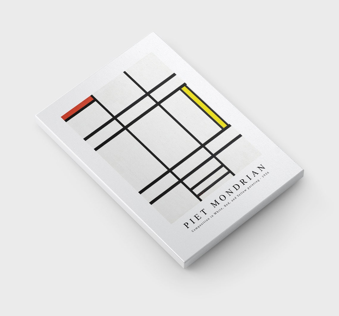 Piet Mondrian Print Download Digital File Piet Mondrian - Etsy