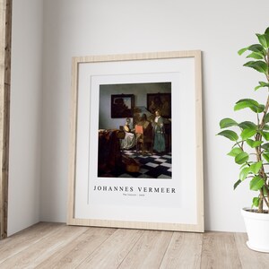 Johannes Vermeer Print Download Digital File, Johannes Vermeer - the ...