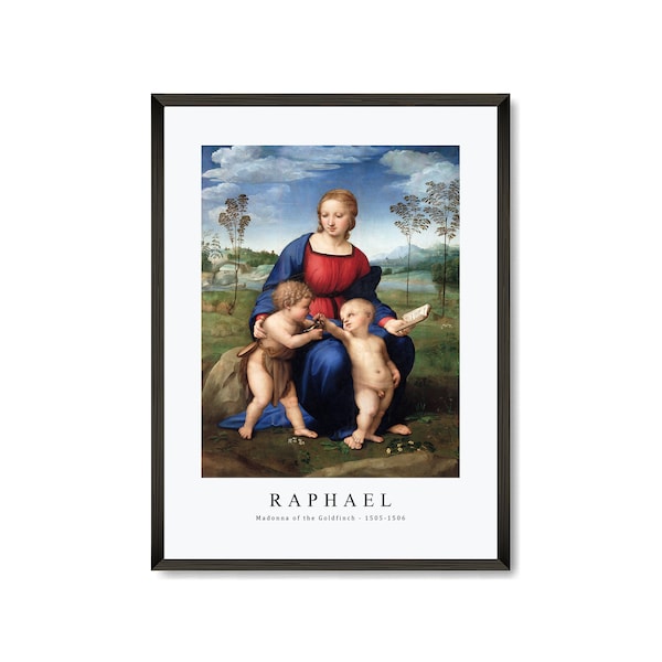 Madonna of the Goldfinch - Etsy