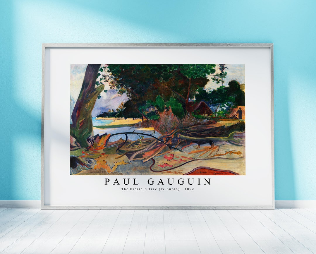 Paul Gauguin Print Download Digital File - the Hibiscus Tree (te Burao ...
