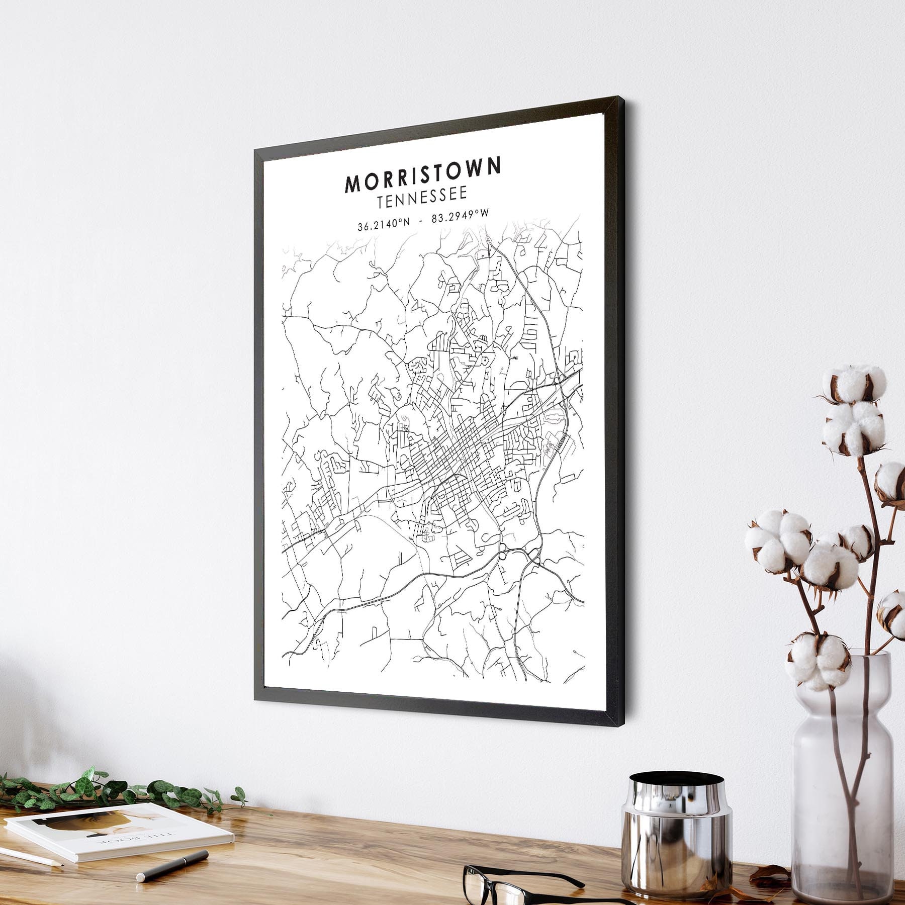 Tennessee Morristown Tn Map