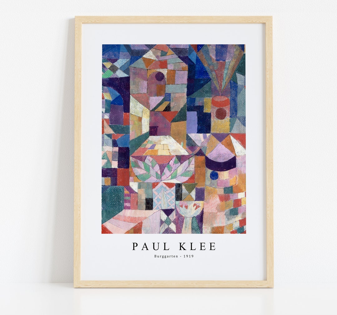 Paul Klee Print Download Digital File, Paul Klee - Boy in Fancy Dress ...