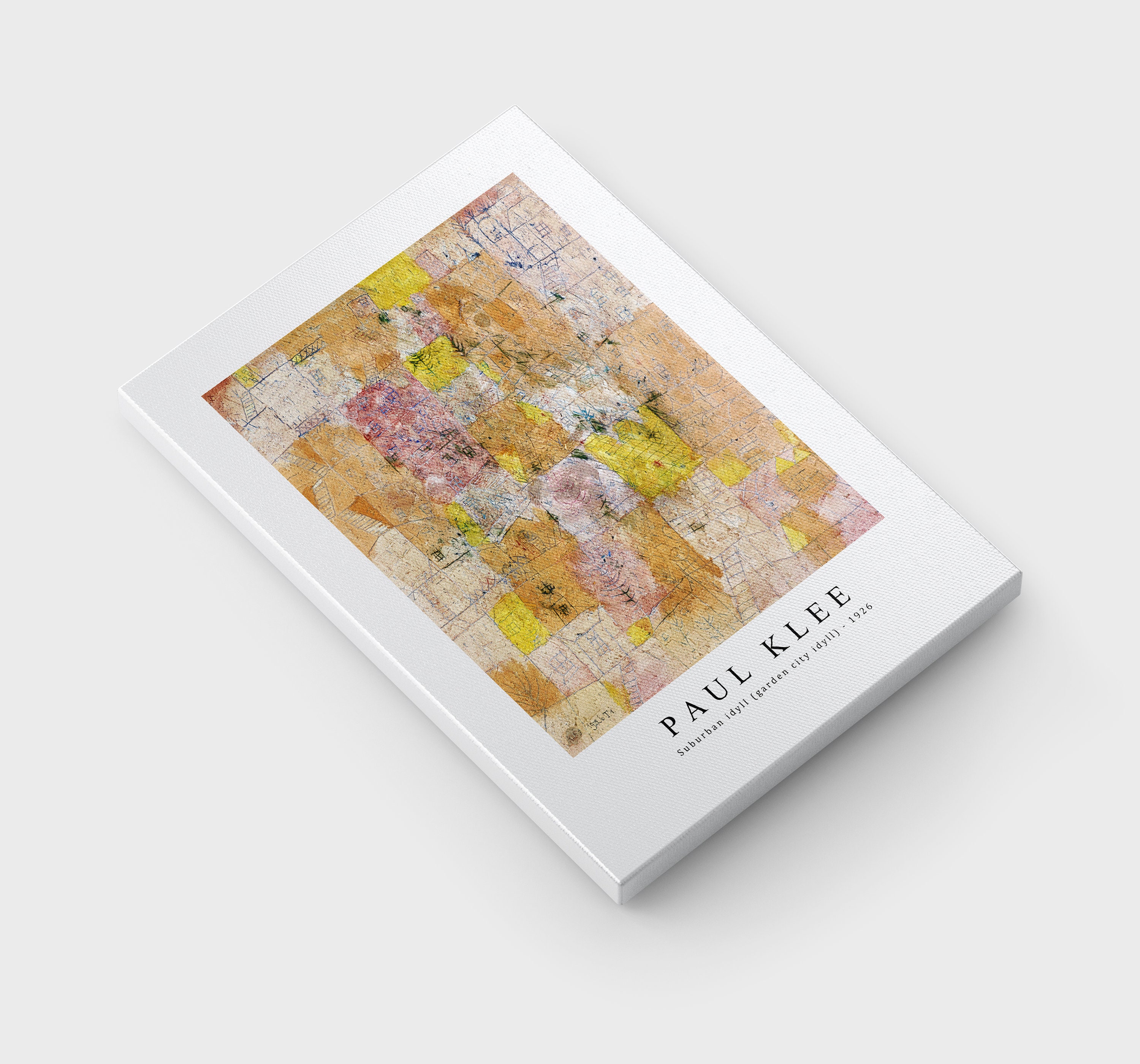 Paul Klee Print Download Digital File Paul Klee Suburban - Etsy