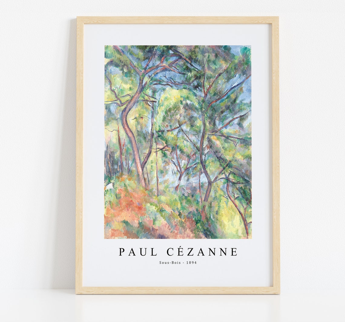 Paul Cezanne Print Download Digital File Paul Cezanne - Etsy