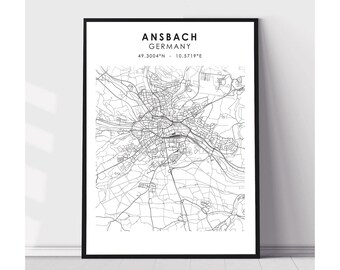 Ansbach Germany | Etsy