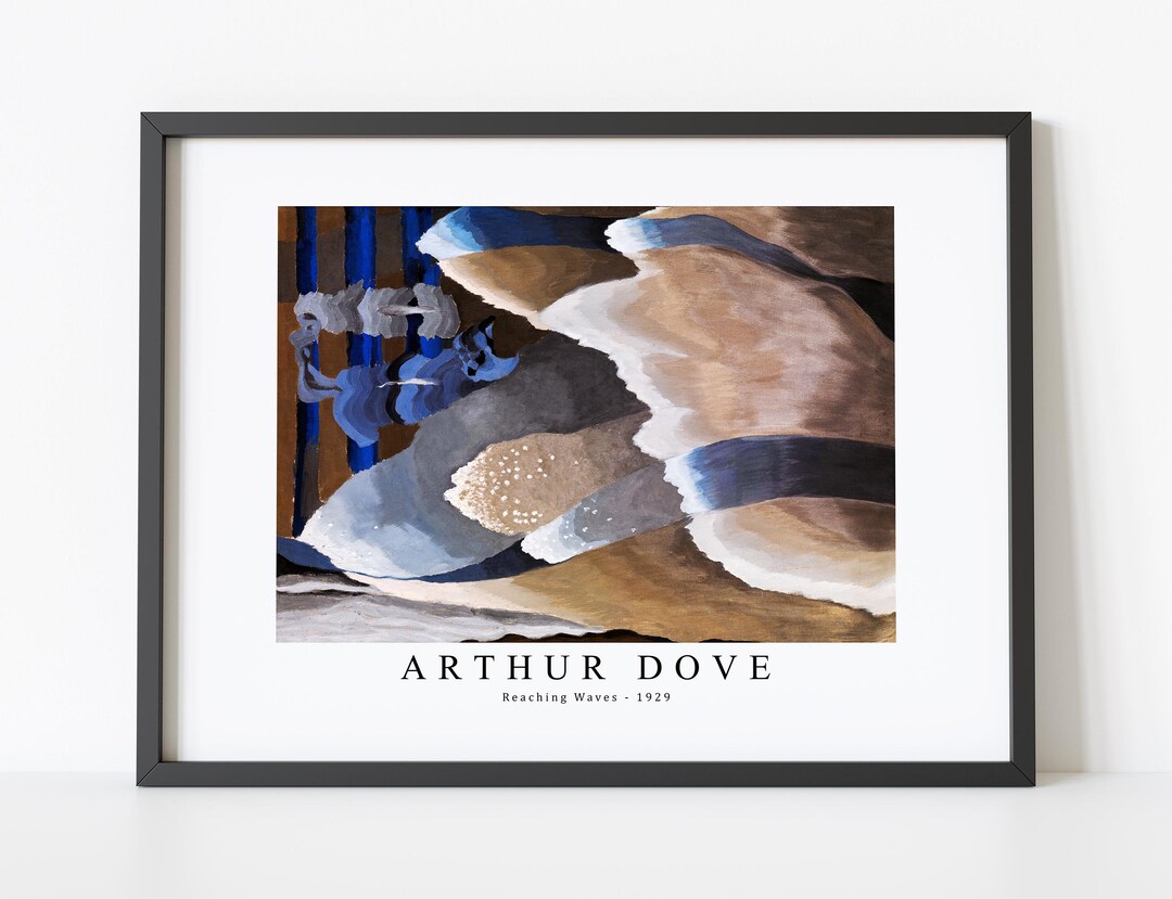 Arthur Dove Art Print Arthur Dove Reaching Waves 1929 Arthur Dove
