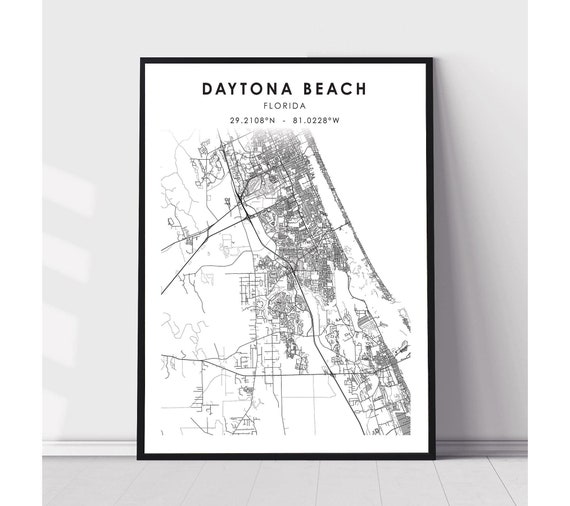 Mapa De Florida Daytona Daytona Beach Map | Florida, U.S. | Discover