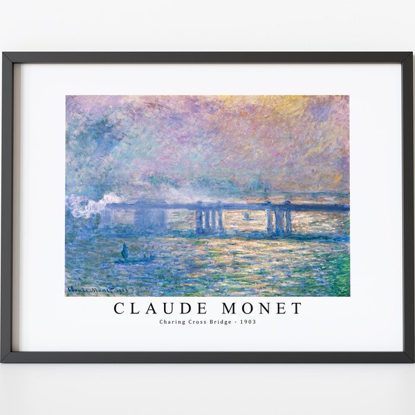 Monet Print - Etsy