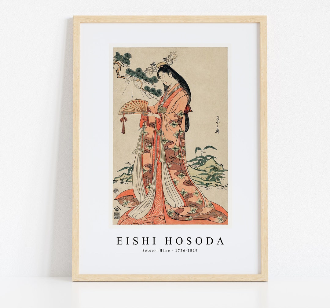 Eishi Hosoda Print Download Digital File - Itsutomi 1756-1829 Wall Art ...