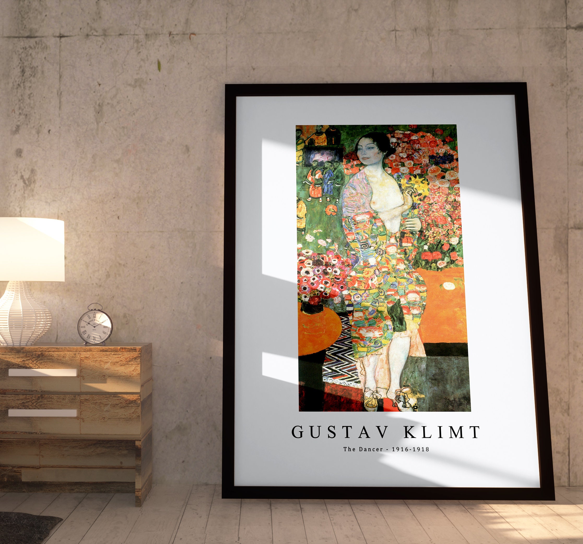 Gustav Klimt Print Download Digital File, Gustav Klimt the Dancer Wall ...