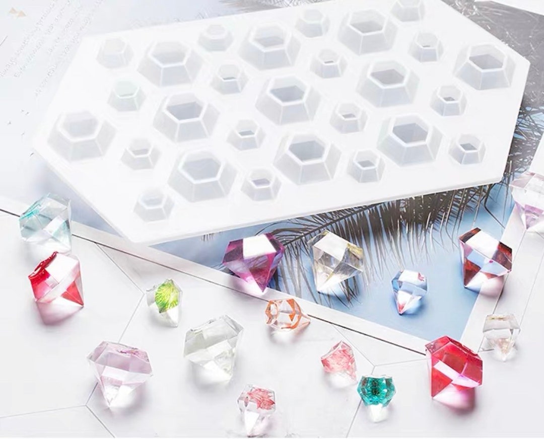 Silicone Mold Resin Craft Resin Molding Castingalternative Crystal ...