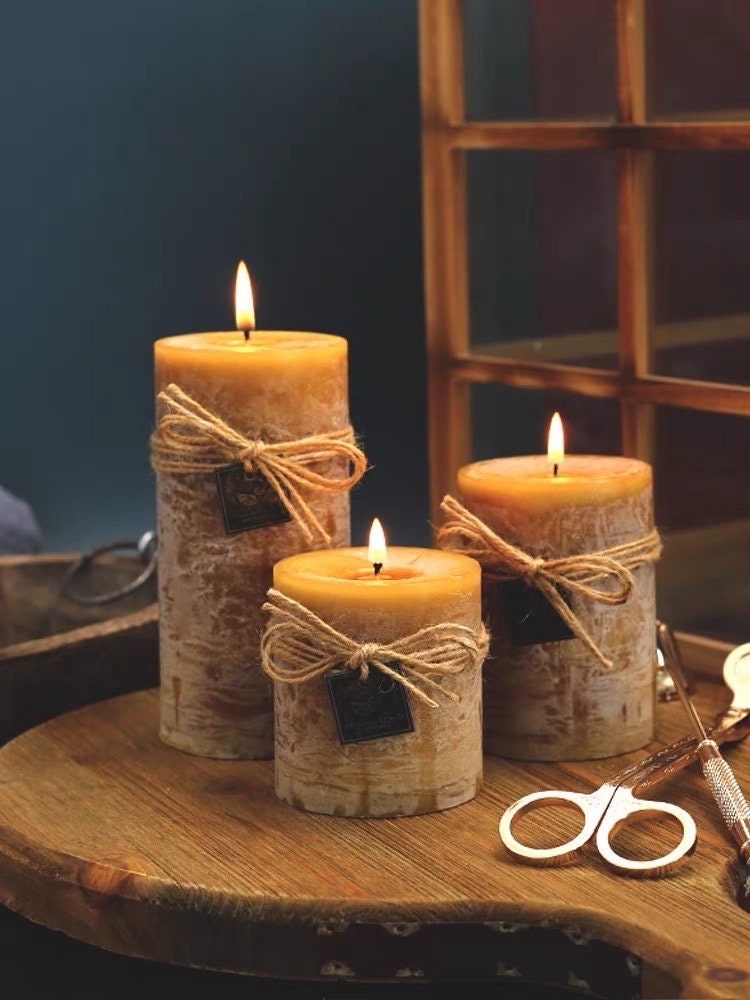 Thick Candle Wax Wicks Thick Candle Wick, Waxed Wick With Base. Design ...