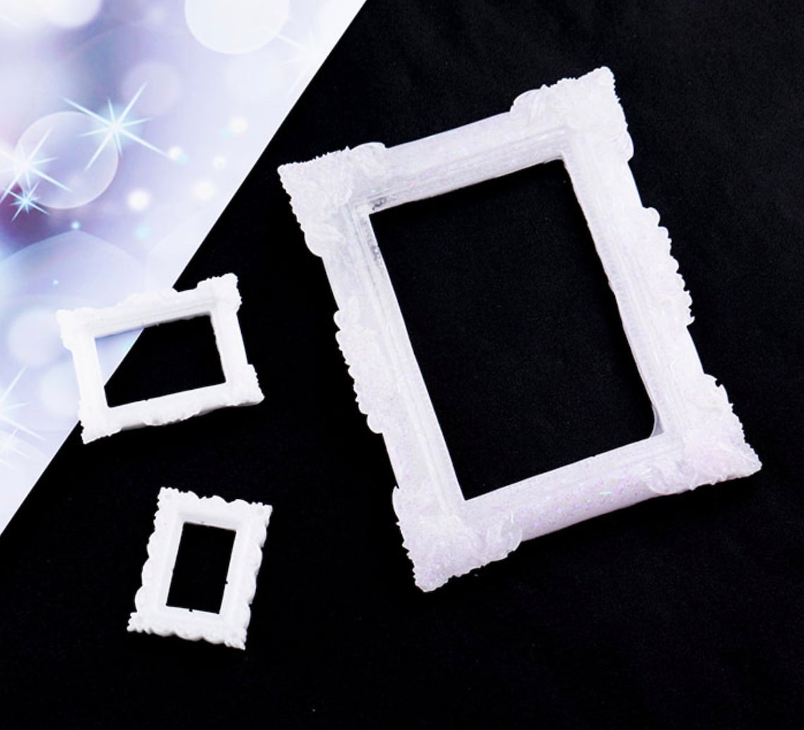 Picture Frame Pendant Silicone Mold Resin Craft Resin Molding ...