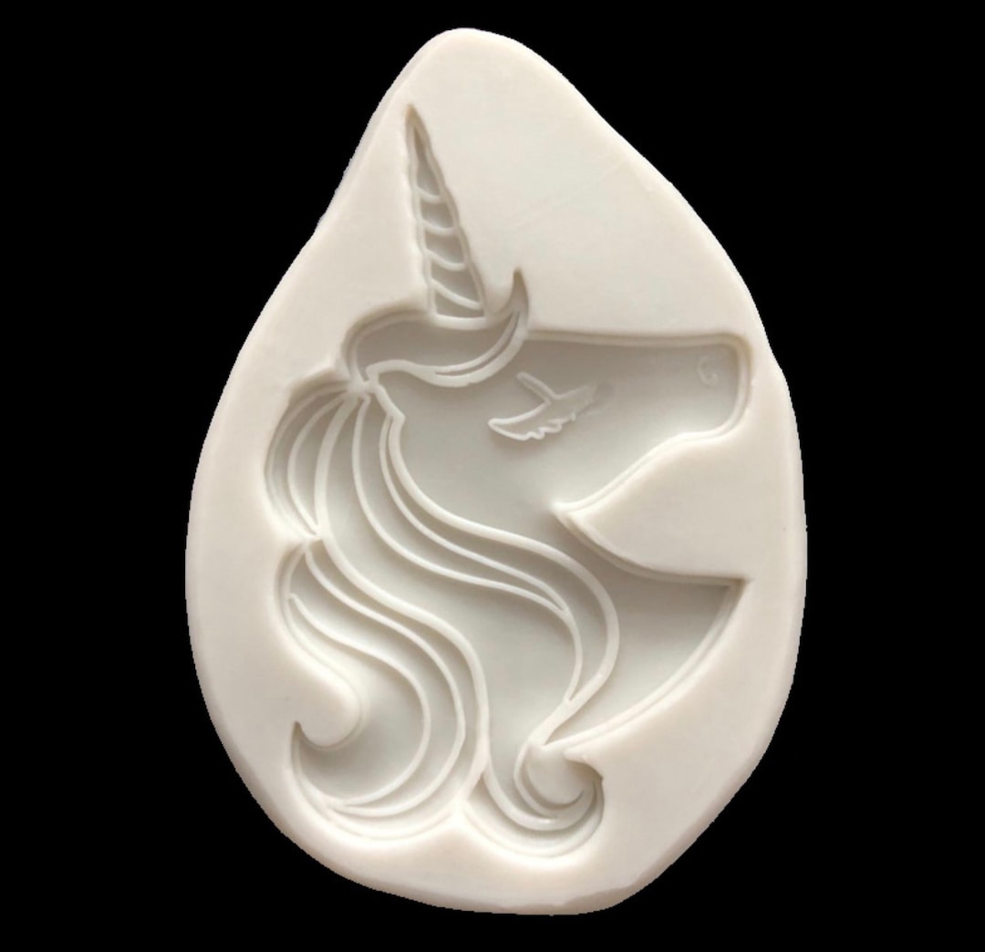 Unicorn Matte Silicone Mold Resin Fondant Resin Molding Casting ...