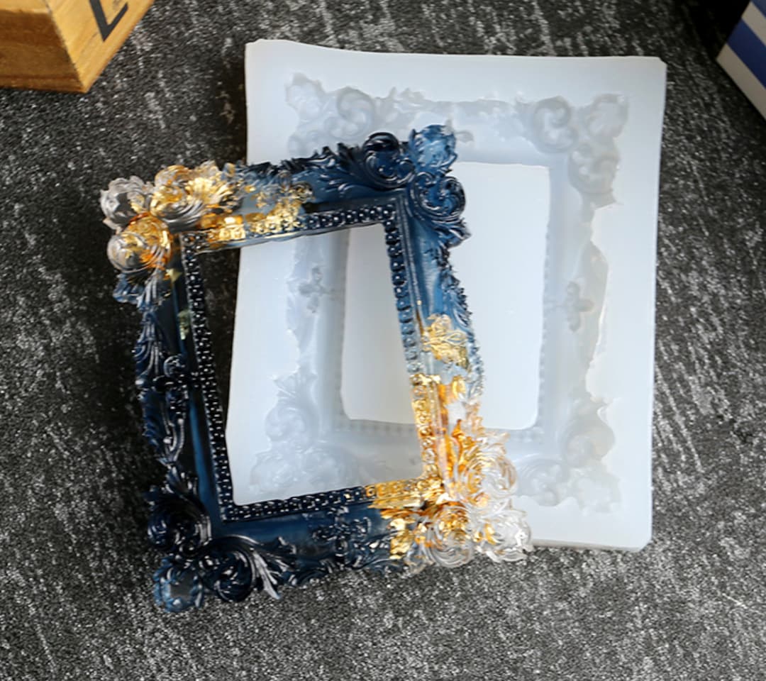 Picture Frame Pendant Silicone Mold Resin Craft Resin Molding ...