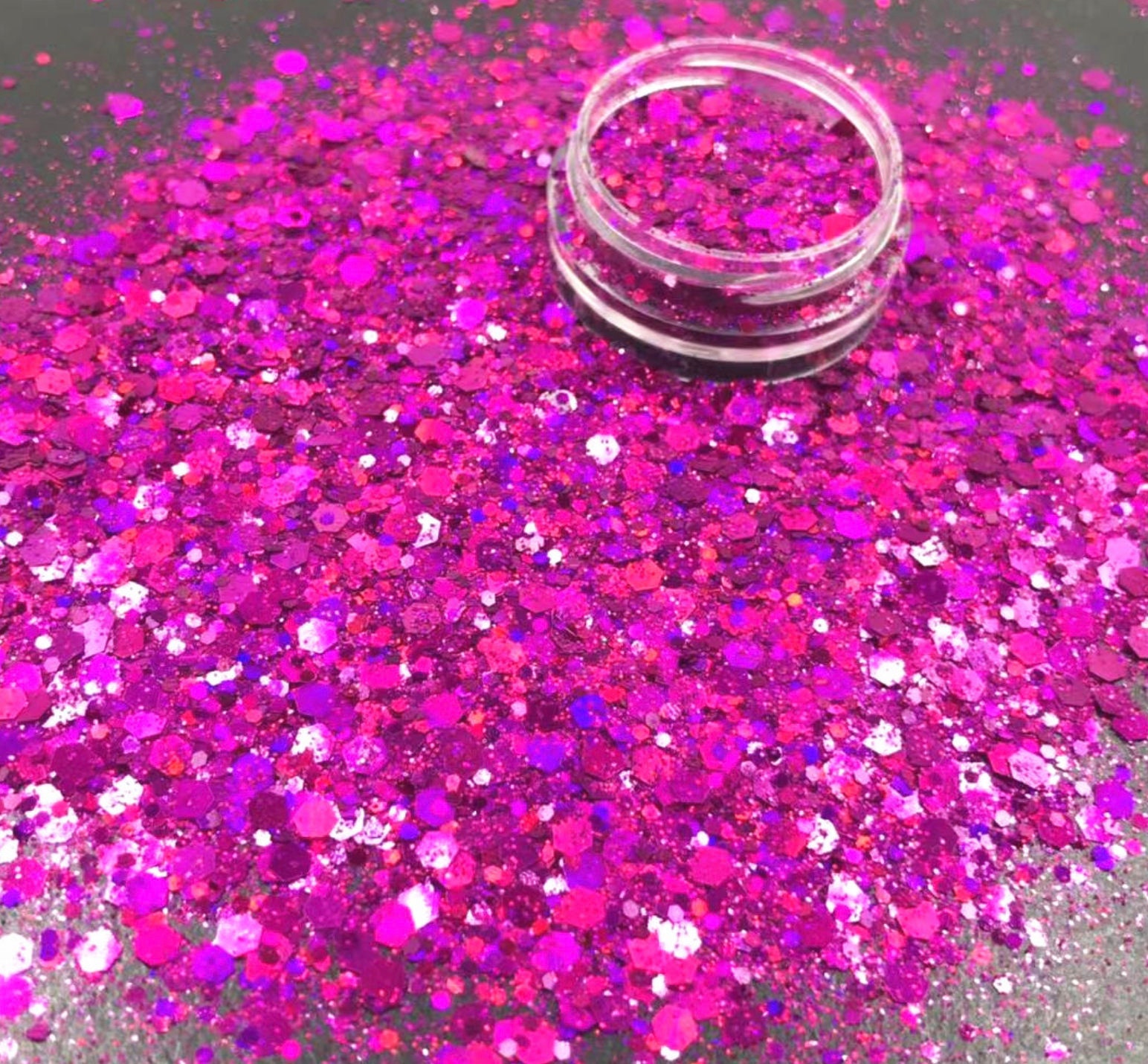 0.4 1 2.5mm 10g 100g mixed multi color hologram powder glitter | Etsy