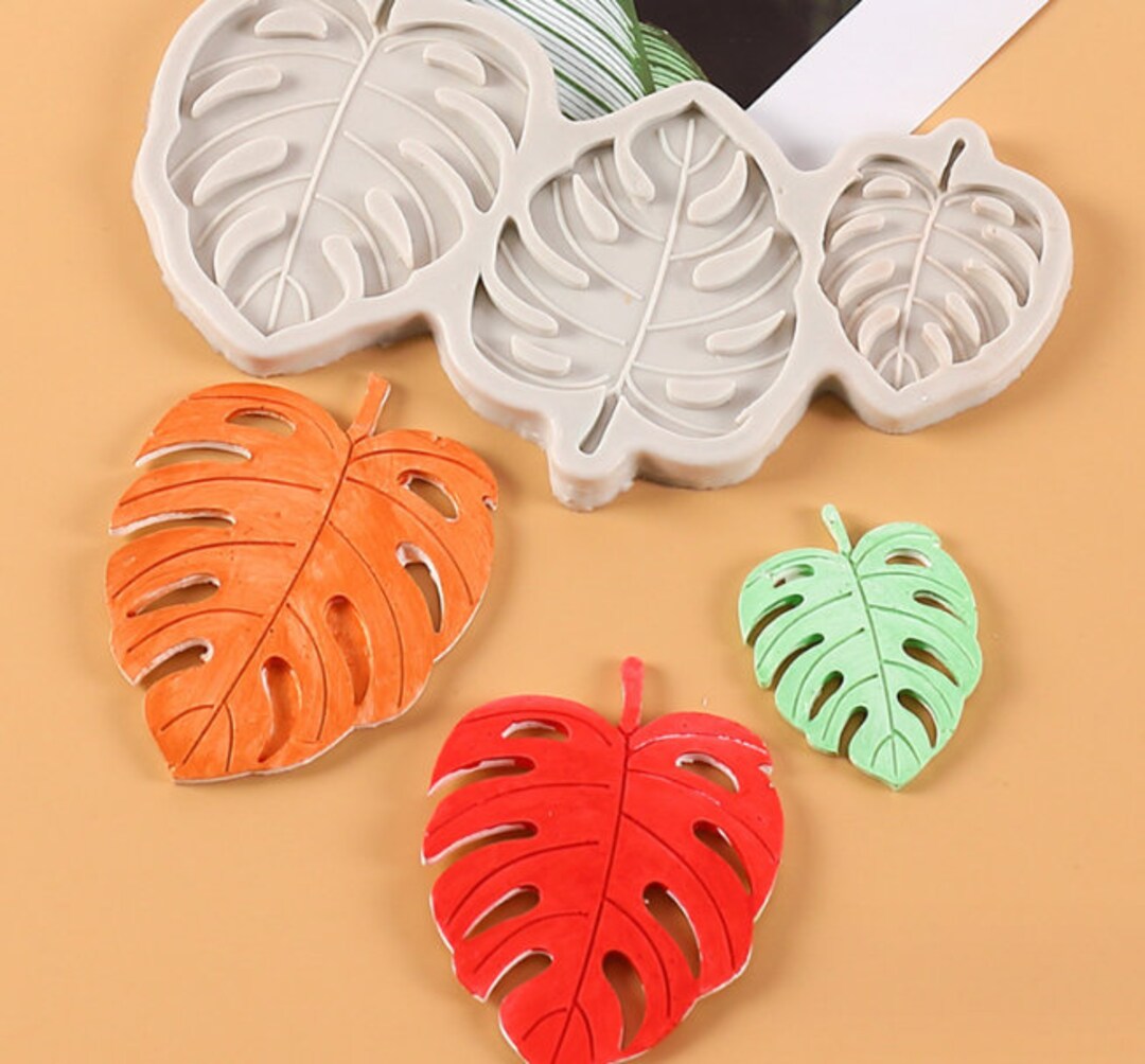 Leaf Leaves Silicone Mold Resin Craft Resin Molding Casting Alternative ...