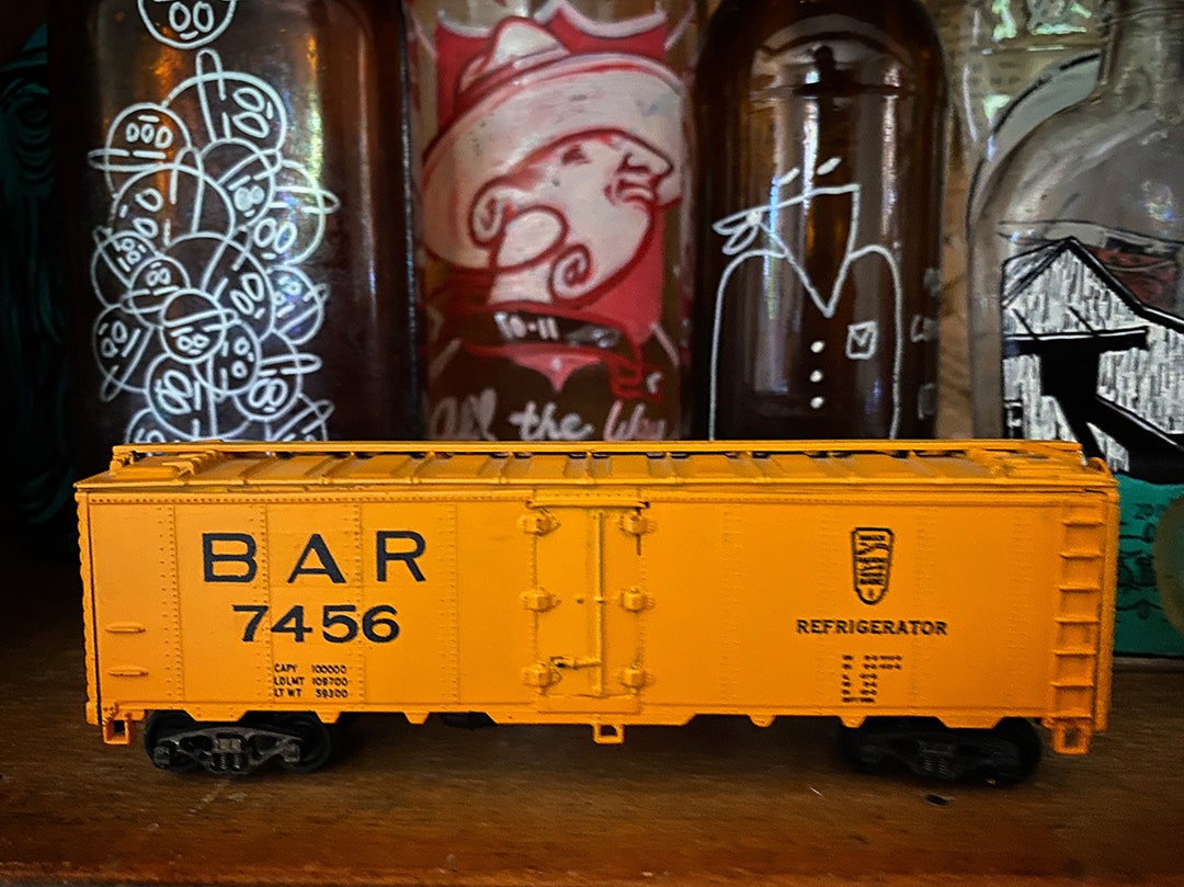 Bangor & Aroostook Ho Scale 40’ Reefer Box Car - Etsy