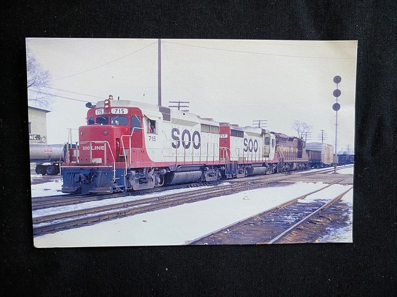 Soo Line Railroad Postcard - Etsy
