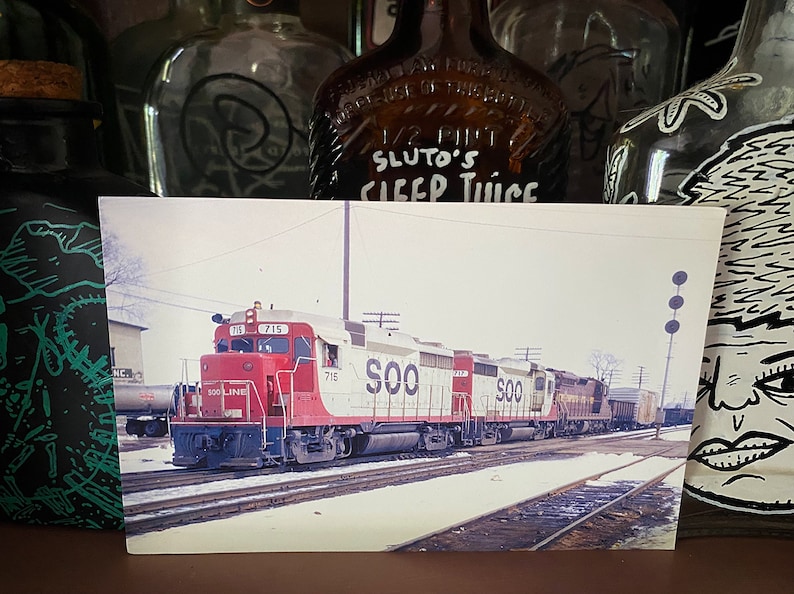 Soo Line Railroad Postcard - Etsy