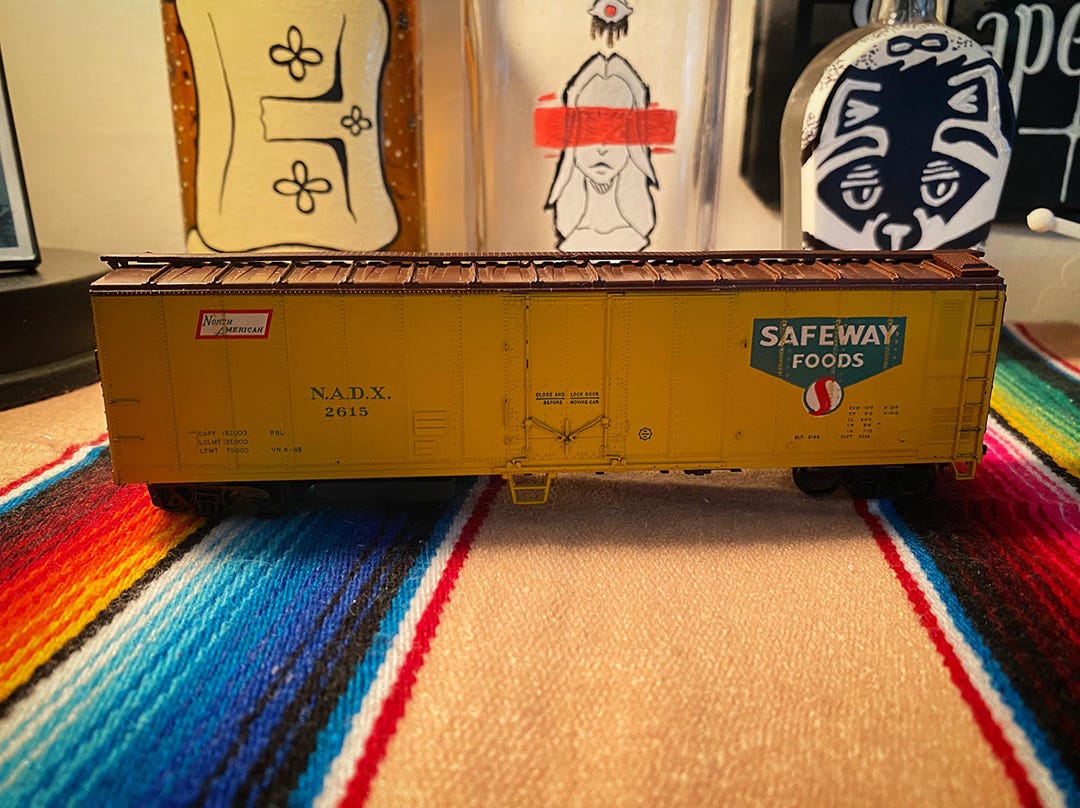 Athern Ho Scale 50 Safeway Foods Reefer. - Etsy