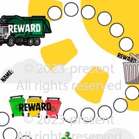 Printable Monster Truck Reward Chart | Monster Truck Potty Chart ...