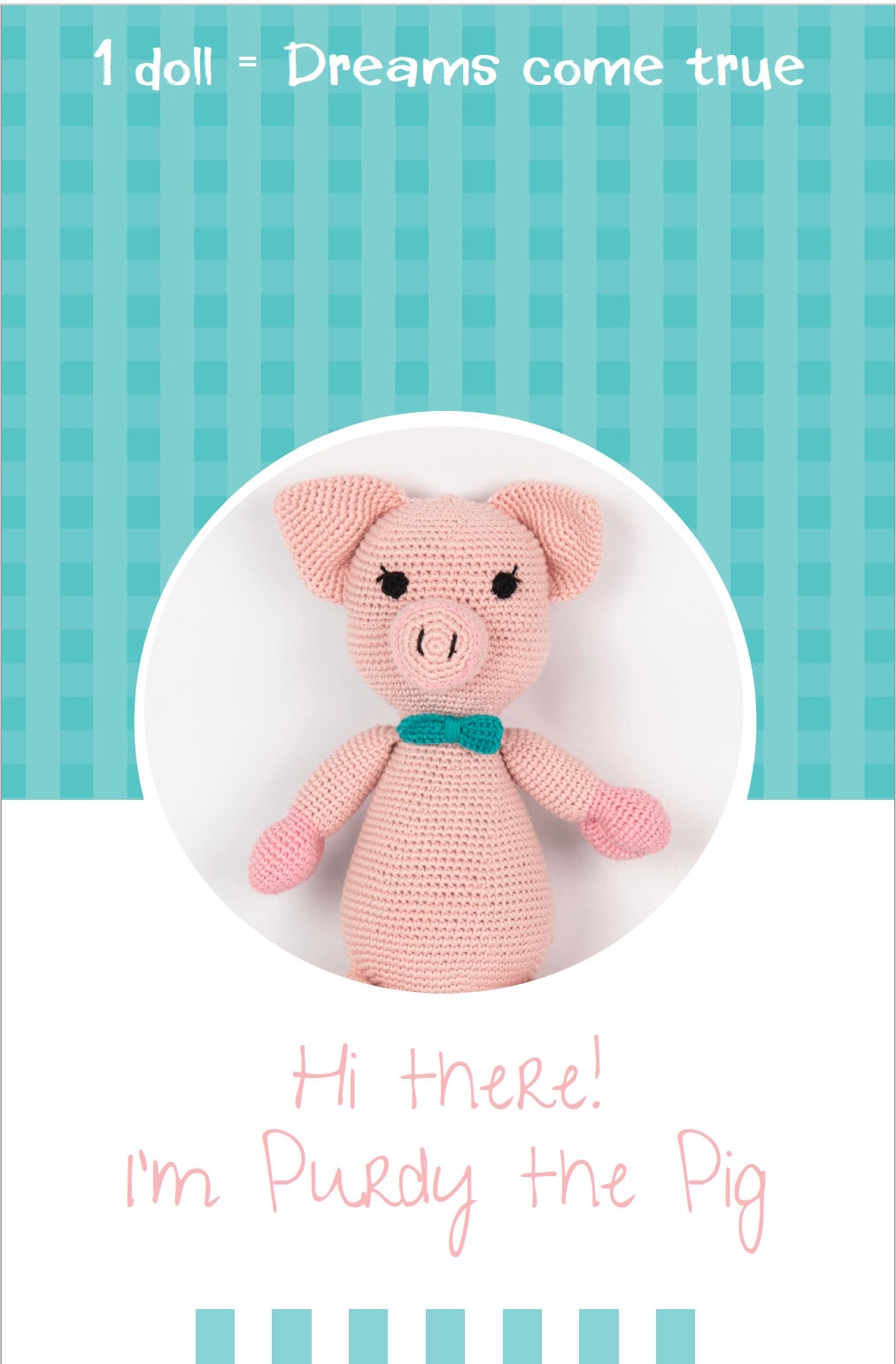 Pig Animal Stuff Handmade Doll for Newborn Toys Custom Baby - Etsy
