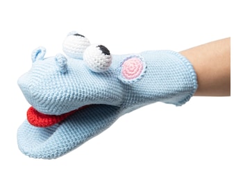 Hippo Hand Puppet - Etsy
