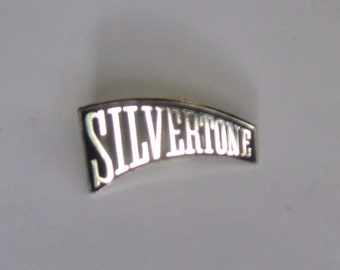 Silvertone Pin - Etsy