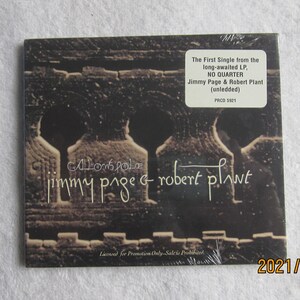 Jimmy Page & Robert Plant "gallows Pole" Rare CD Single NEW (1994) - Etsy