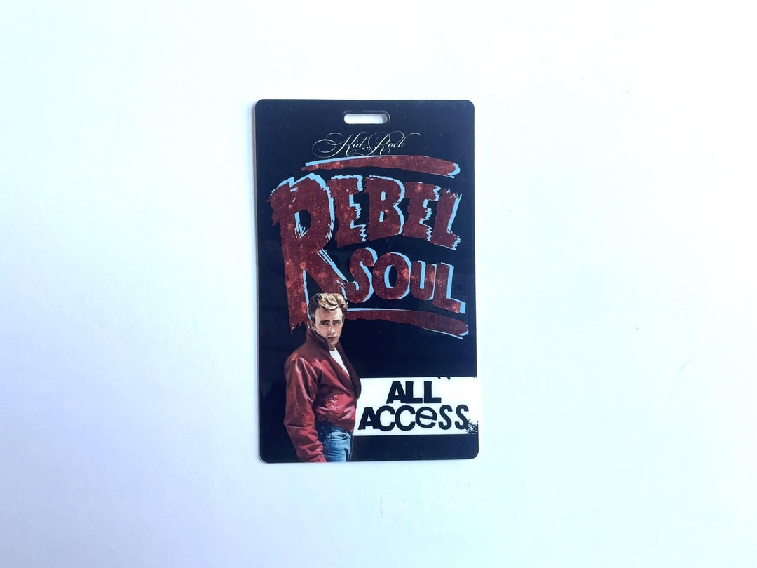 Kid Rock Authentic Crew All Access Laminate Tour Pass - Etsy