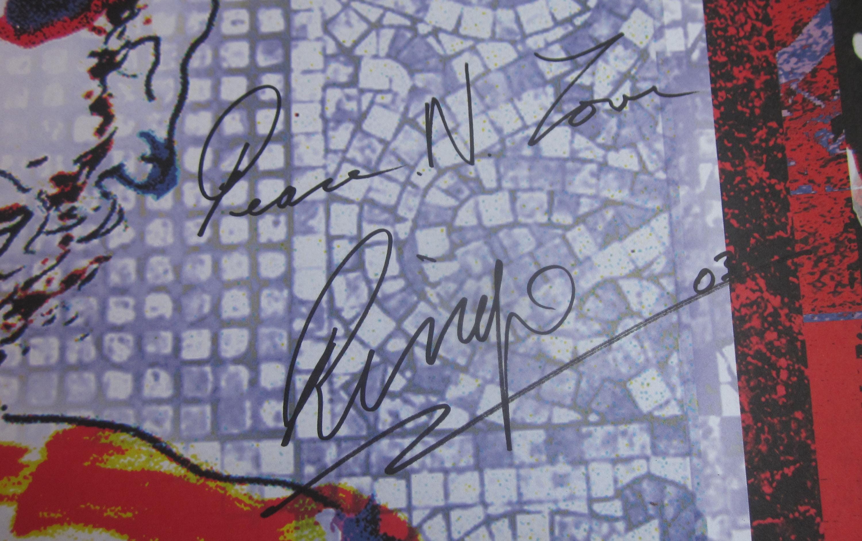 Ringo Starr Limited Edition Ringo Rama Poster With Replicated Autograph ...