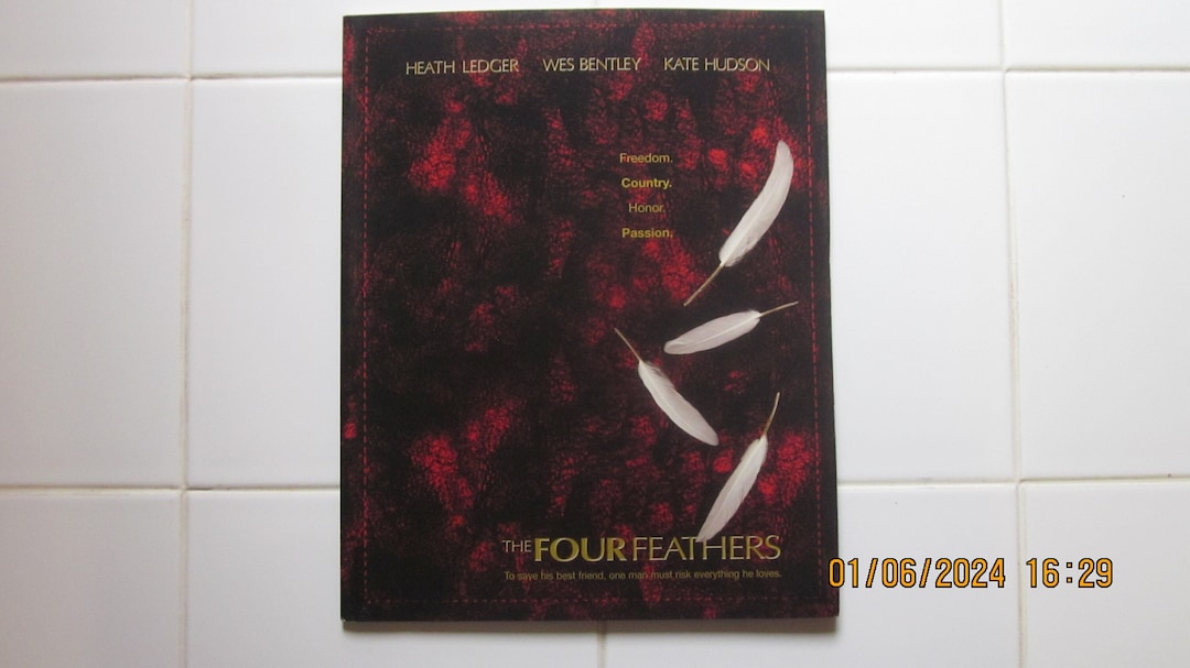 The Four Feathers Press Kit (2002) - Etsy