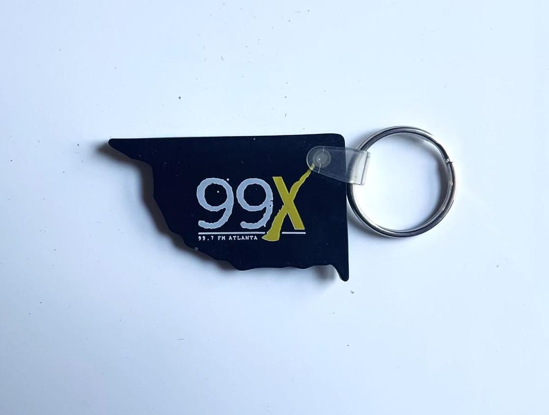 99X Radio Vintage Keychain - Etsy