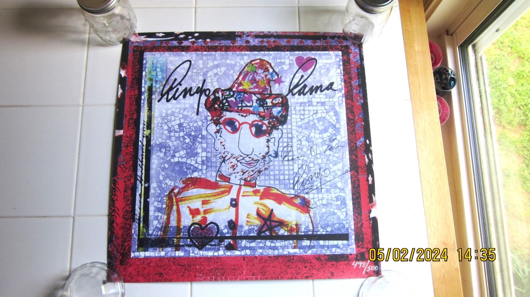 Ringo Starr Limited Edition Ringo Rama Poster With Replicated Autograph ...