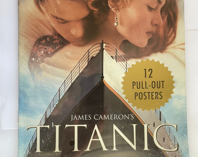 James Cameron's Titanic Poster Book NEW (1998) - Etsy