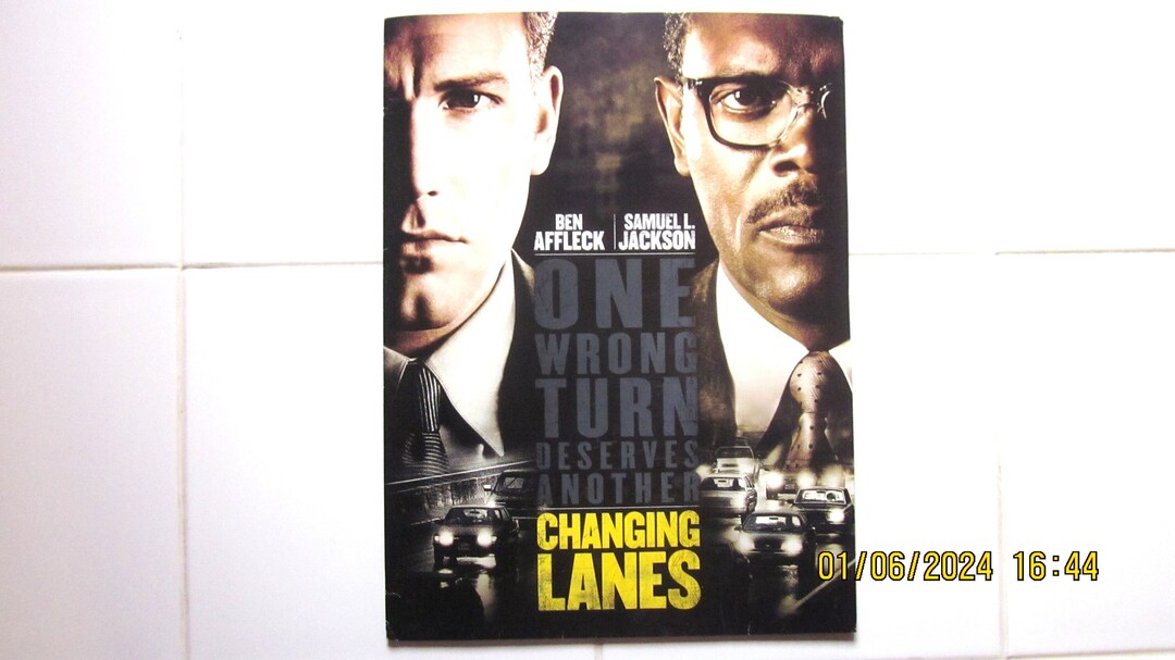 Changing Lanes Movie Press Kit (2002) - Etsy