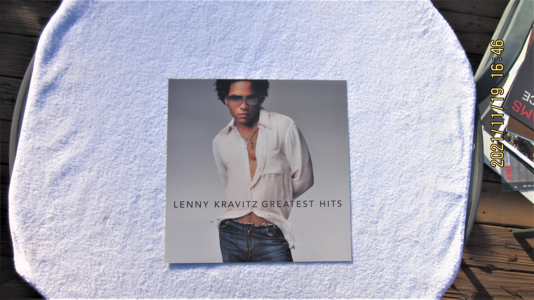 Lenny Kravits "greatest Hits" Rare Promotional Double Sided Poster Flat ...