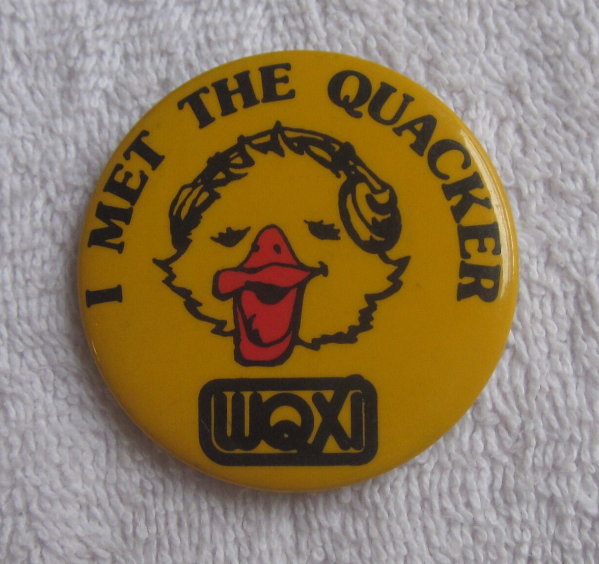 WQXI Atlanta Radio i Met the Quacker Vintage - Etsy