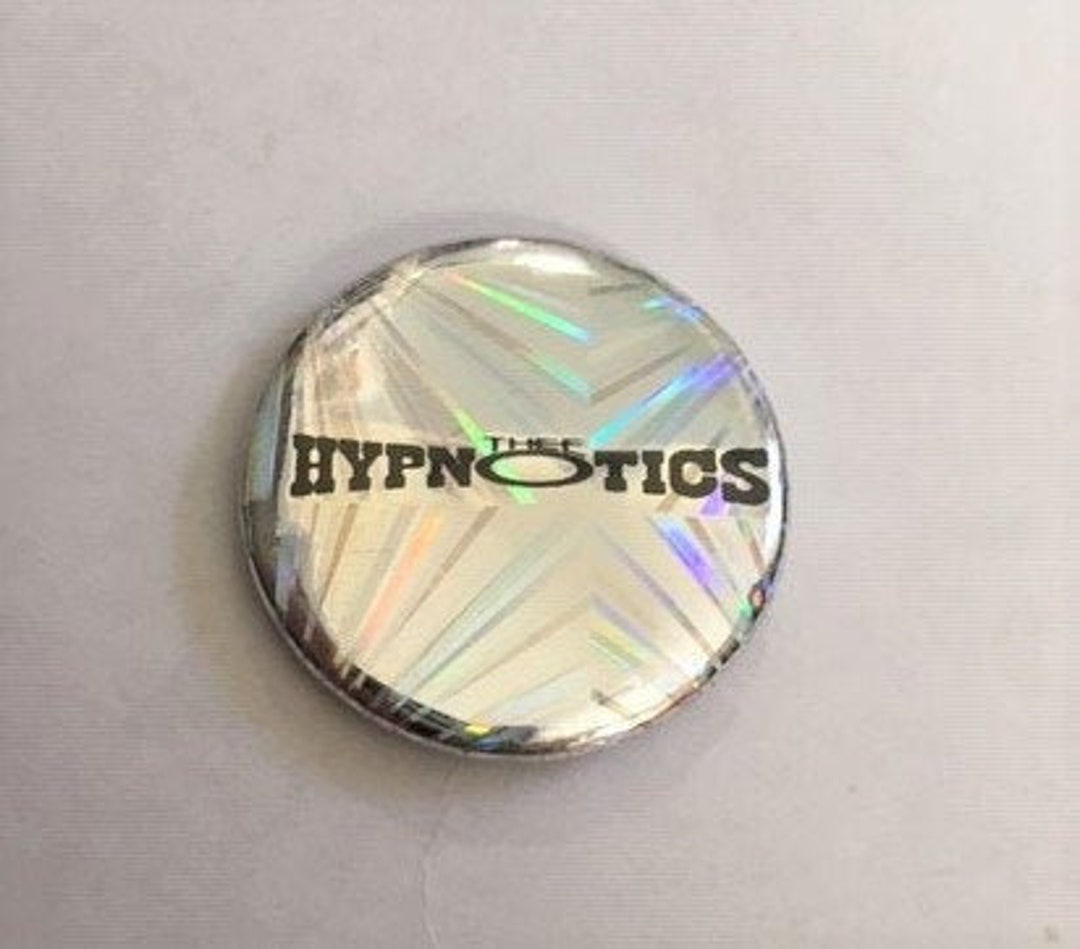 Thee Hypnotics Vintage Lenticular Button Pin - Etsy