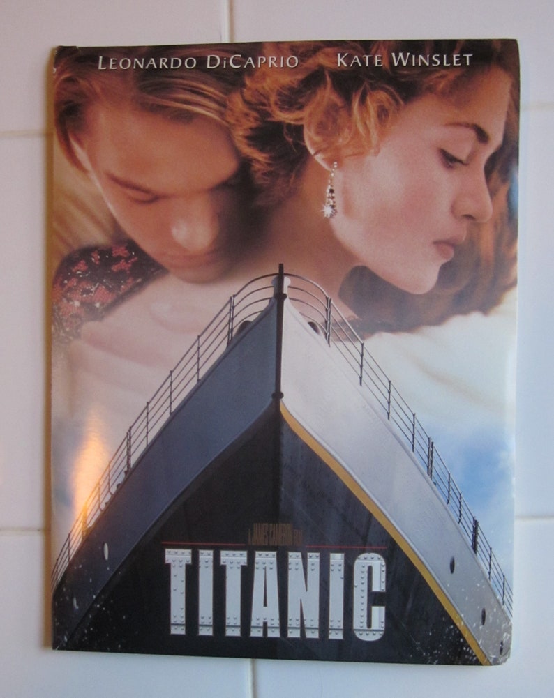 James Cameron's Titanic Movie Press Kit 1997 - Etsy