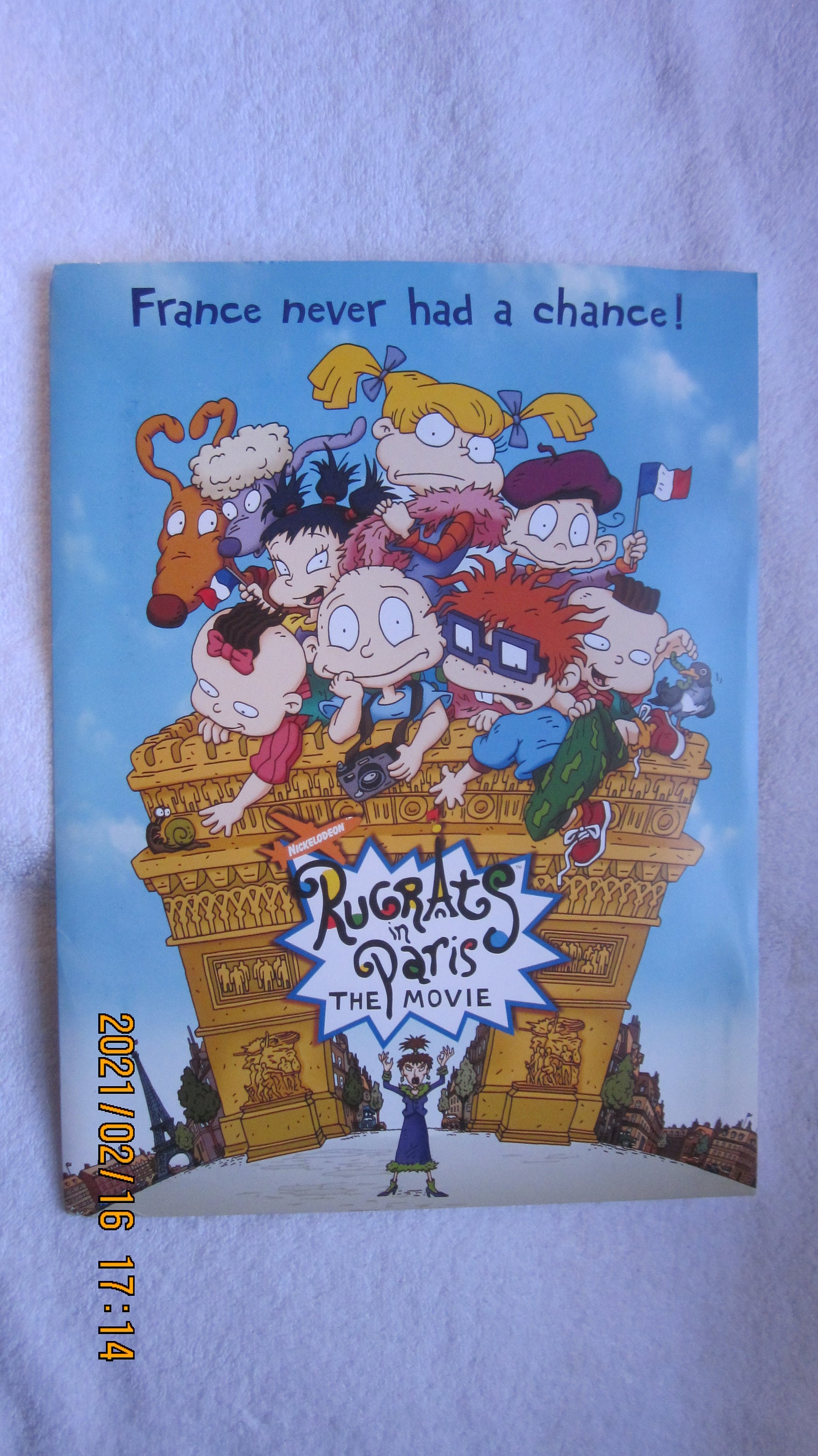 Rugrats In Paris The Movie Poster