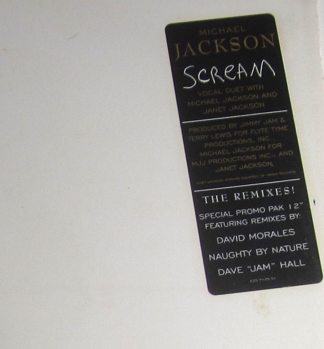 Michael Jackson Scream Remixes 12 Inch Double Vinyl 1985 - Etsy