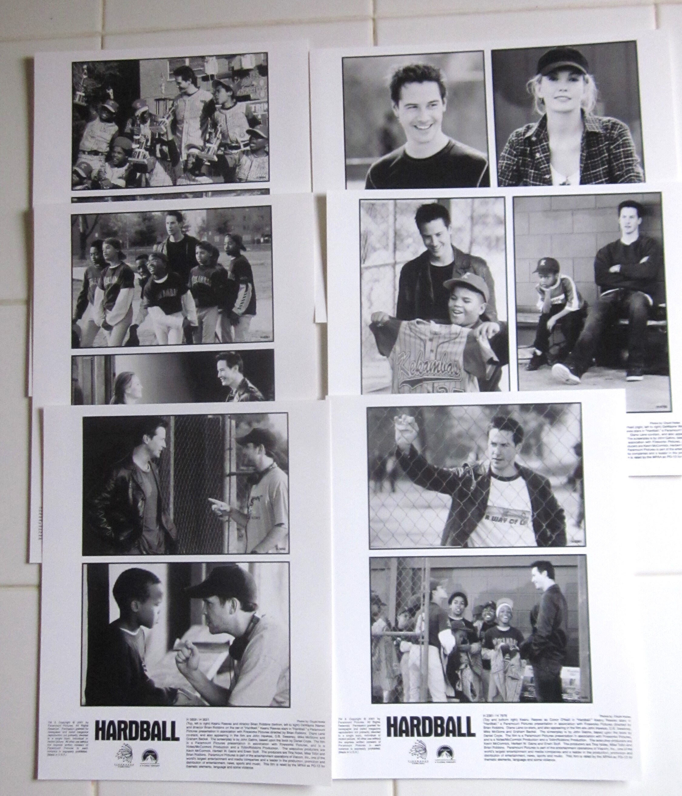 Hardball Movie Keanu Reeves Press Kit 2001 - Etsy