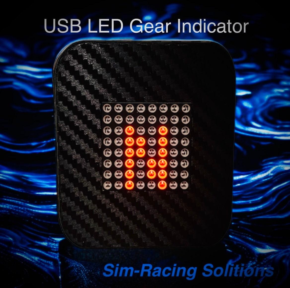 USB Red LED Matrix Display for Sim Racing Gear Display - Etsy