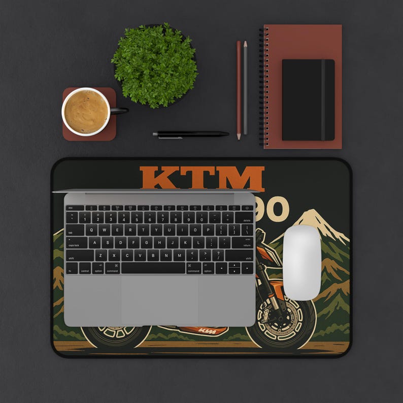 KTM Duke 790 Desk Mat, Motorcycle Desk Pad, Office Accessory for Riders ...