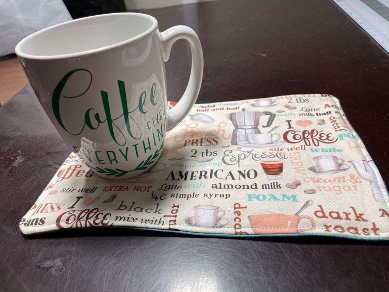 Mug Rug - Etsy