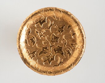 Antique Gilt Button - Etsy