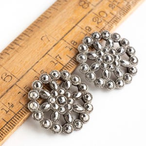 Antique 1800s Faux Cut Steel Openwork Button - Etsy