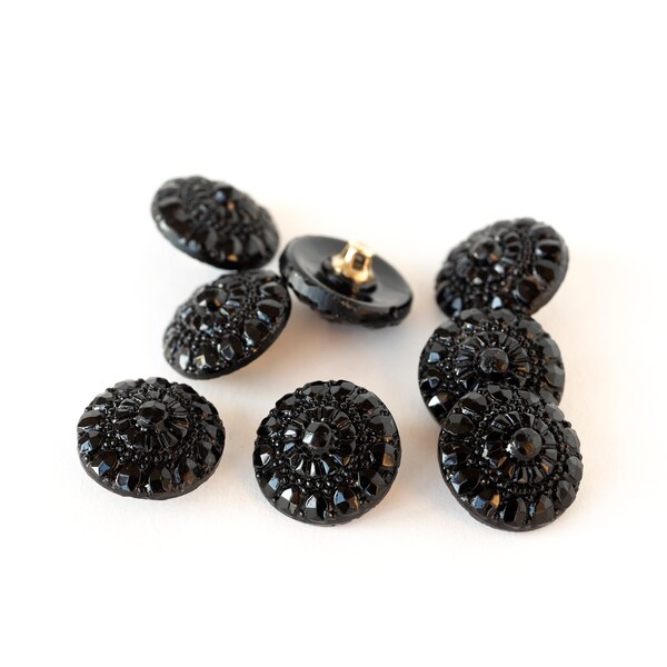 Victorian Mourning Button - Etsy